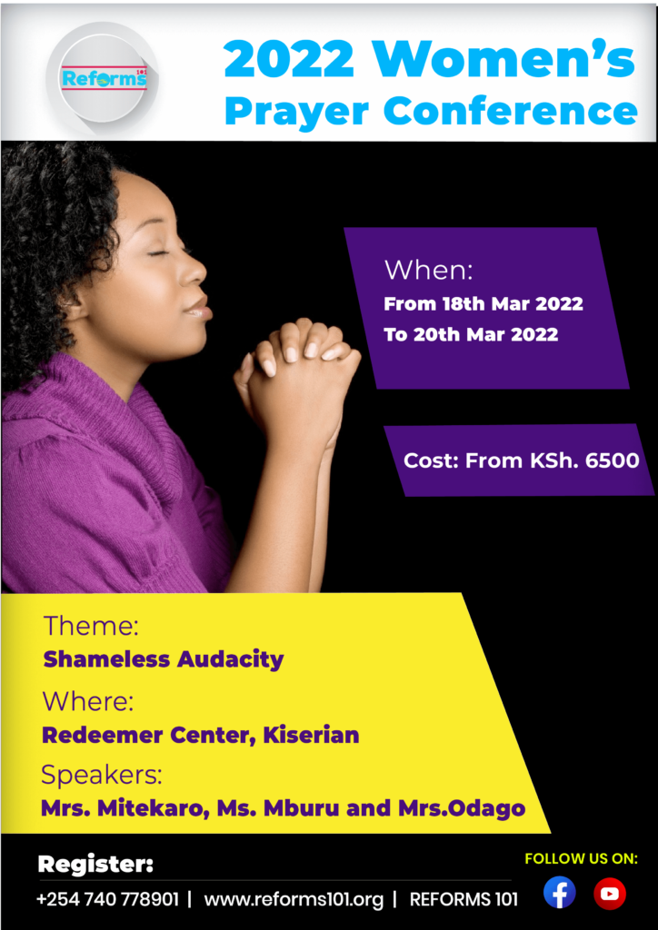 2022 Women's Prayer Conference - Reforms 101